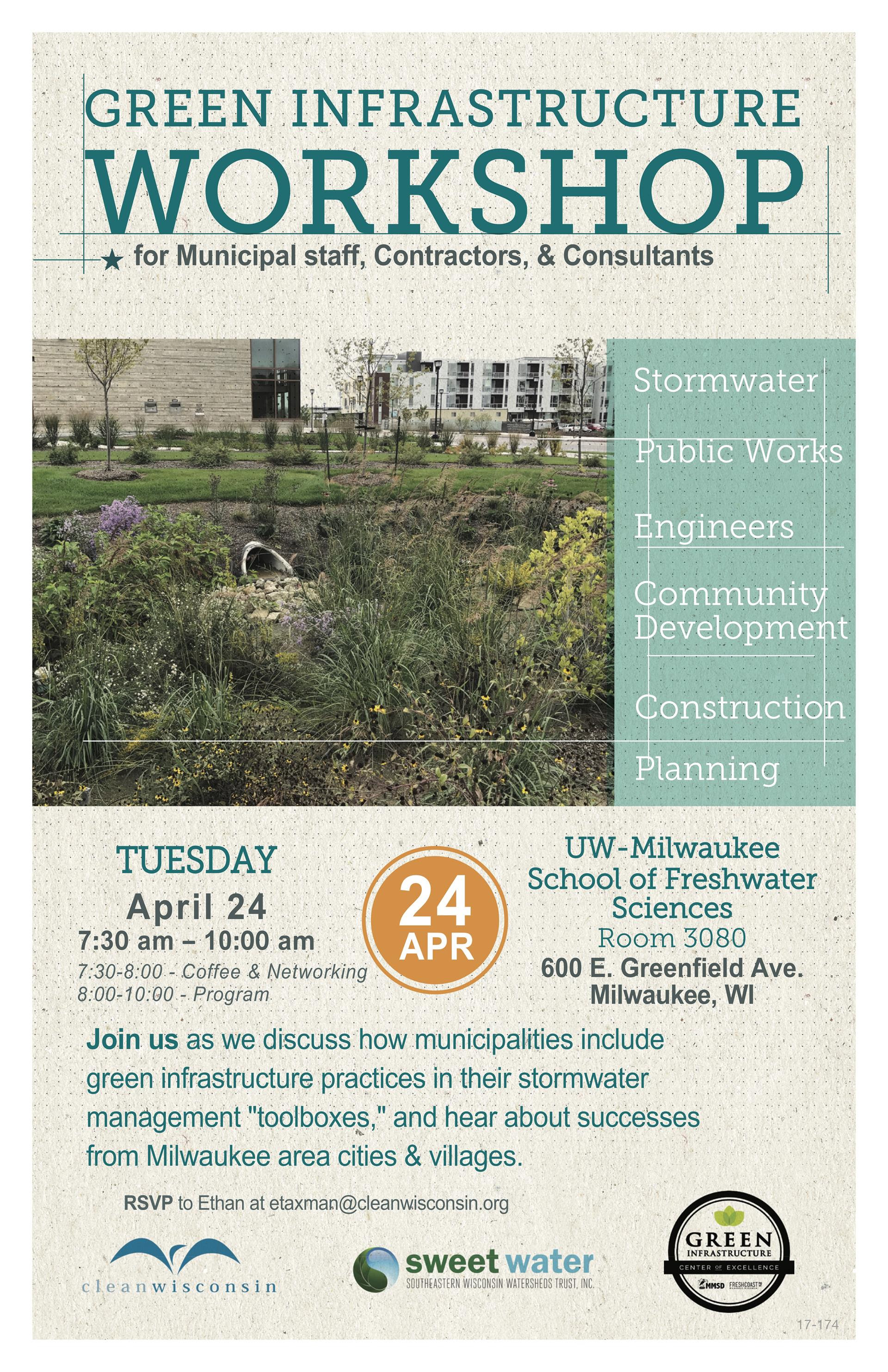 Free Workshop: Municipal Green Infrastructure Opportunities ...