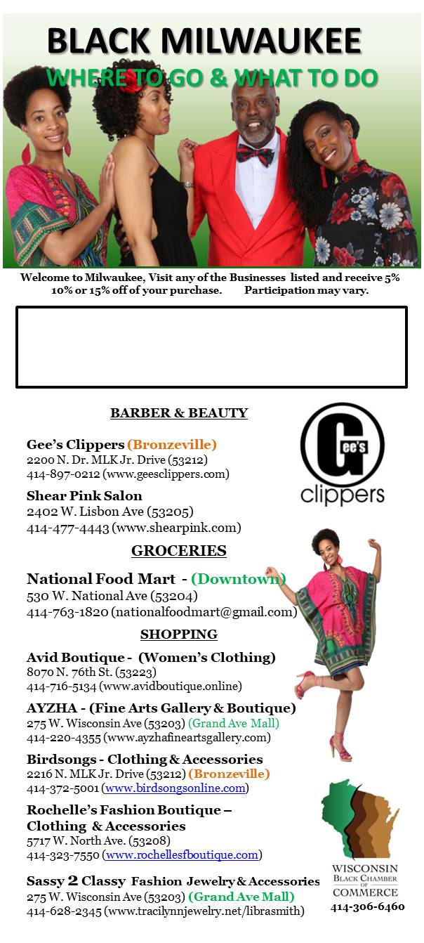 Black Milwaukee - Where to Go & What to Do! - Milwaukee Community Journal