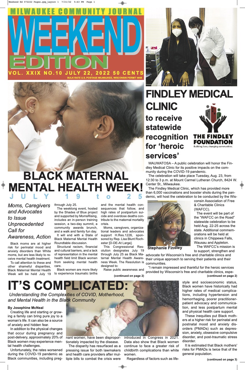 Milwaukee Community Journal - Wisconsin's Largest African American ...