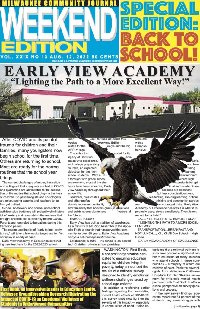 Milwaukee Community Journal - Wisconsin's Largest African American ...