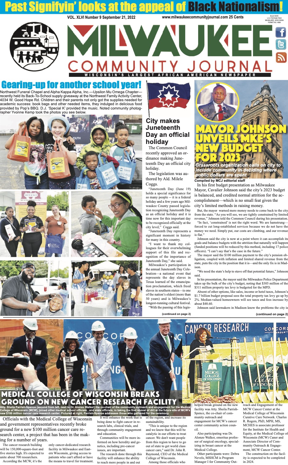 dead Archives - Milwaukee Community Journal