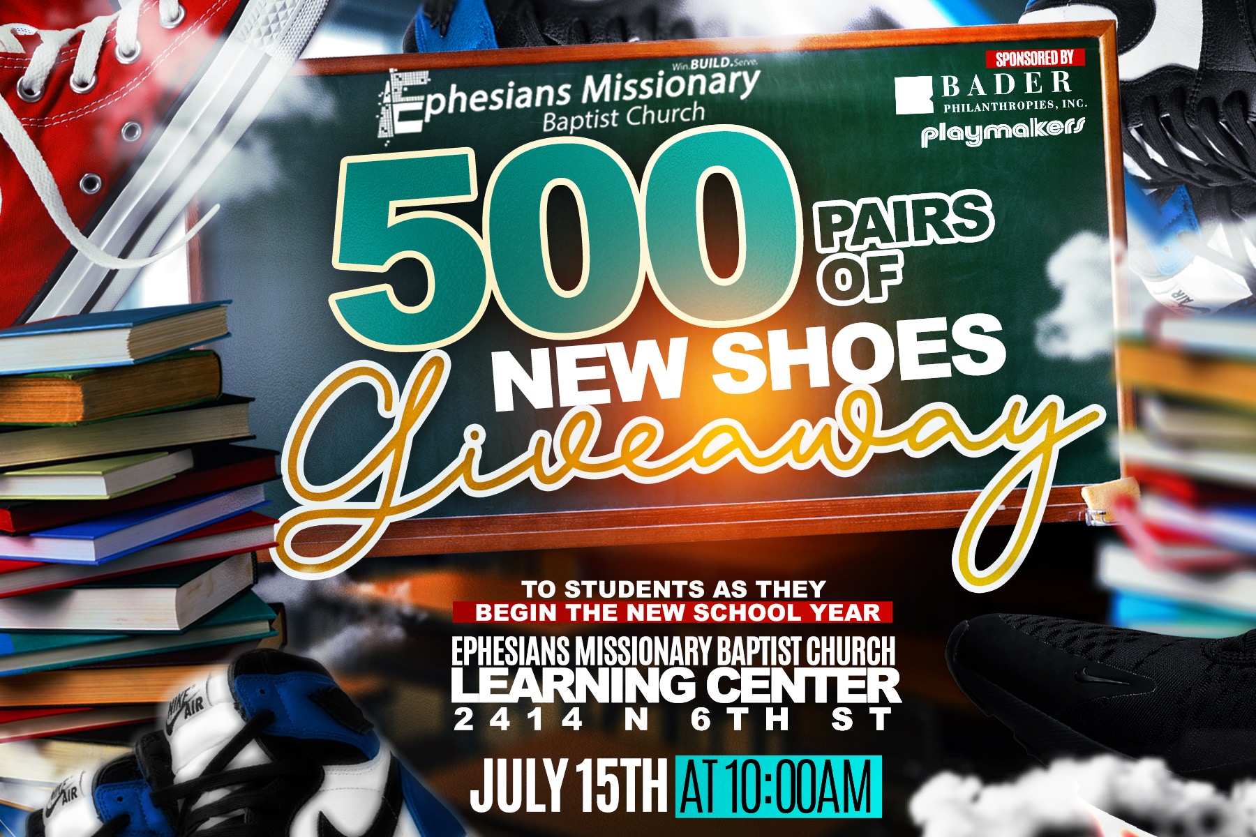 Back-to-school shoe giveaway comes to the 6th District on Saturday ...