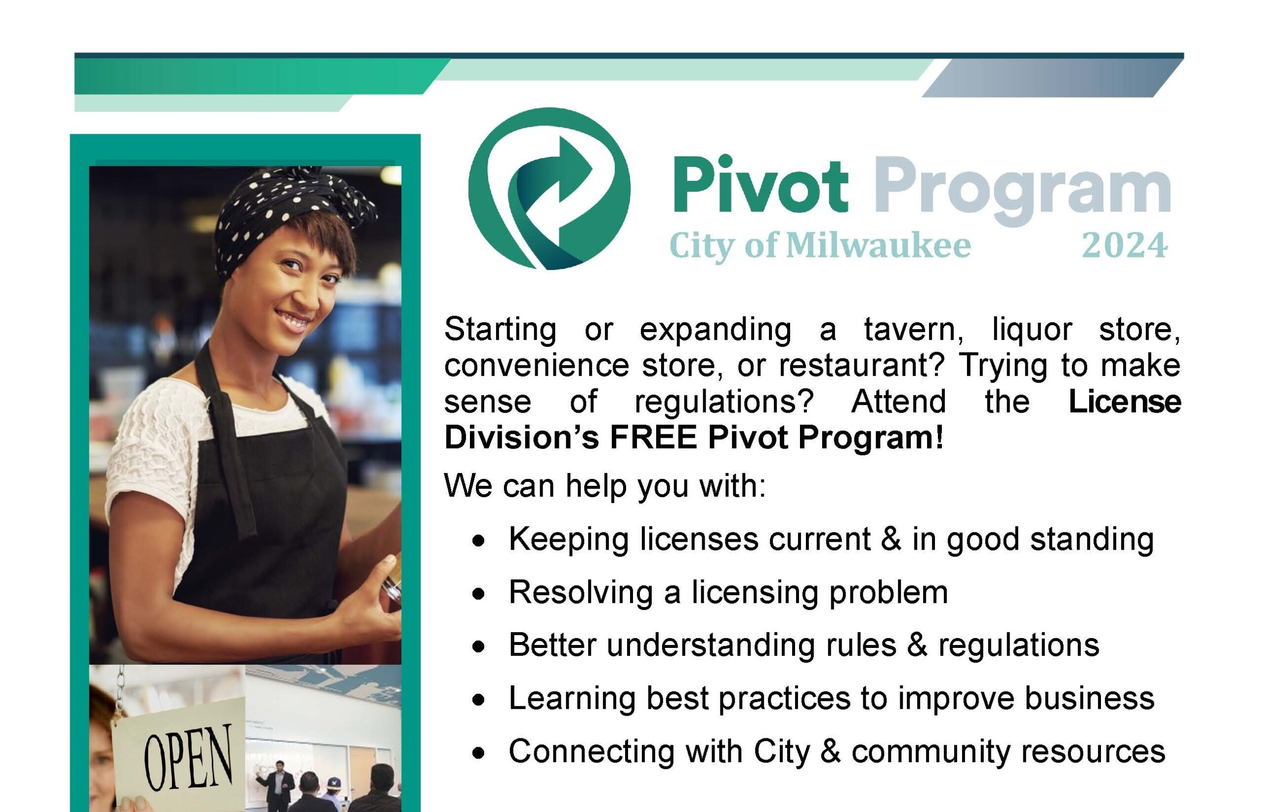 Pivot Program offers detailed help for those starting new businesses - Milwaukee Community Journal