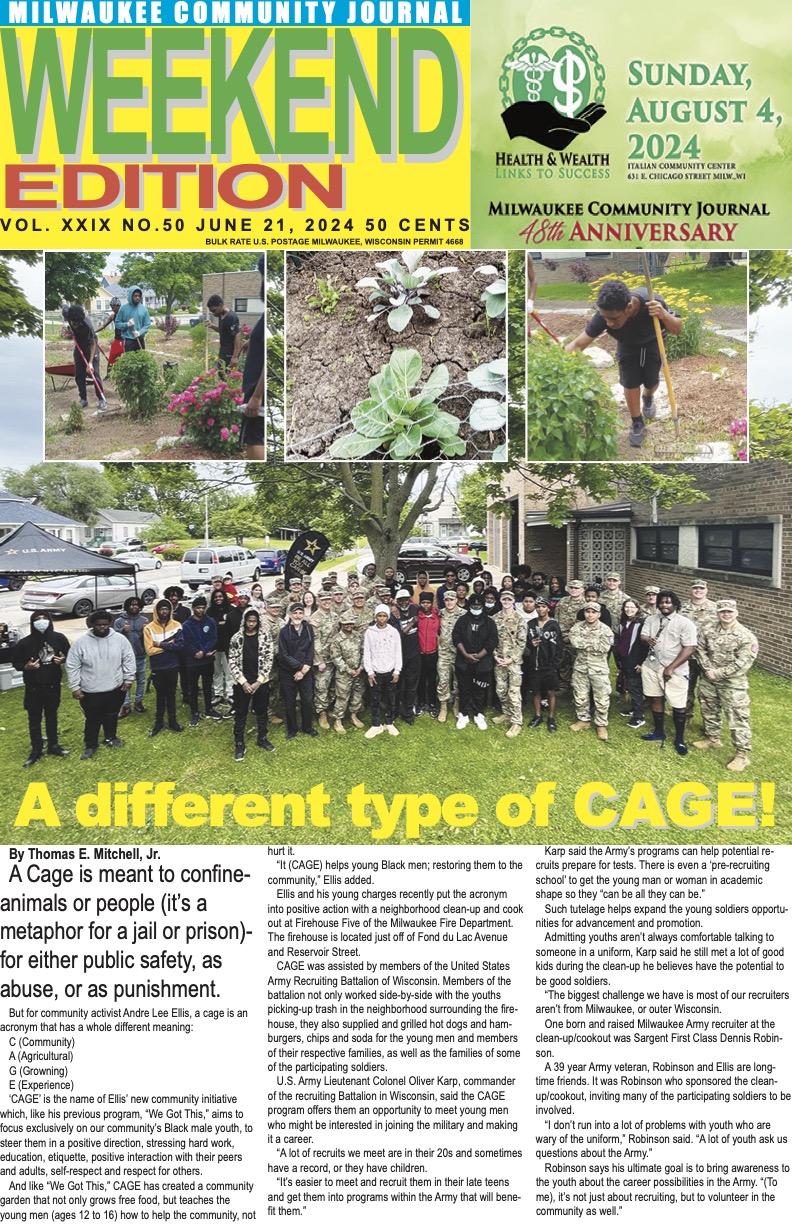 Contact Info Milwaukee Community Journal