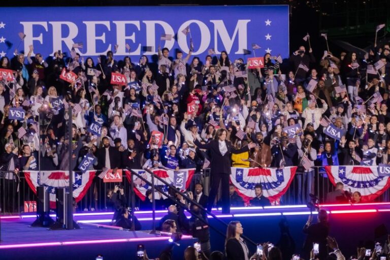 Democratic presidential nominee Kamala Harris delivered a historic ...